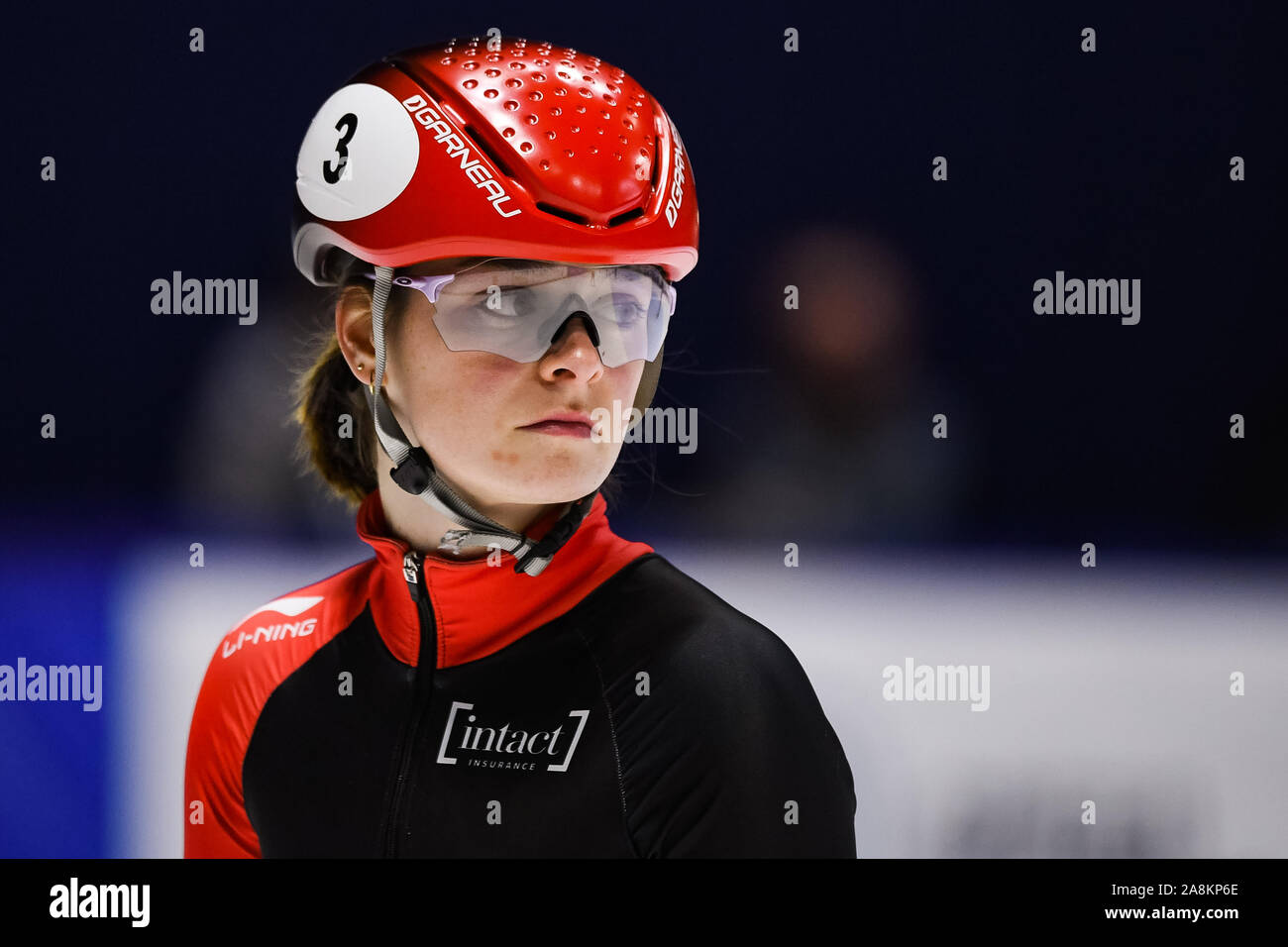 Montreal, Quebec. 09th Nov, 2019. Look on Kim Boutin (CAN) during the ...