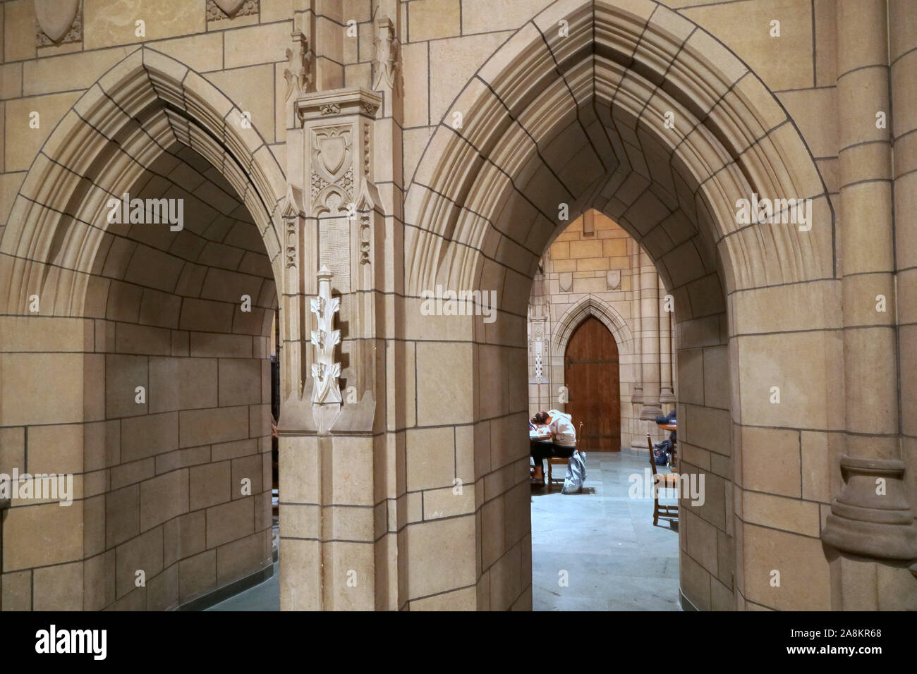 PITTSBURGH - NOVEMBER 2019: The study hall at the University of ...