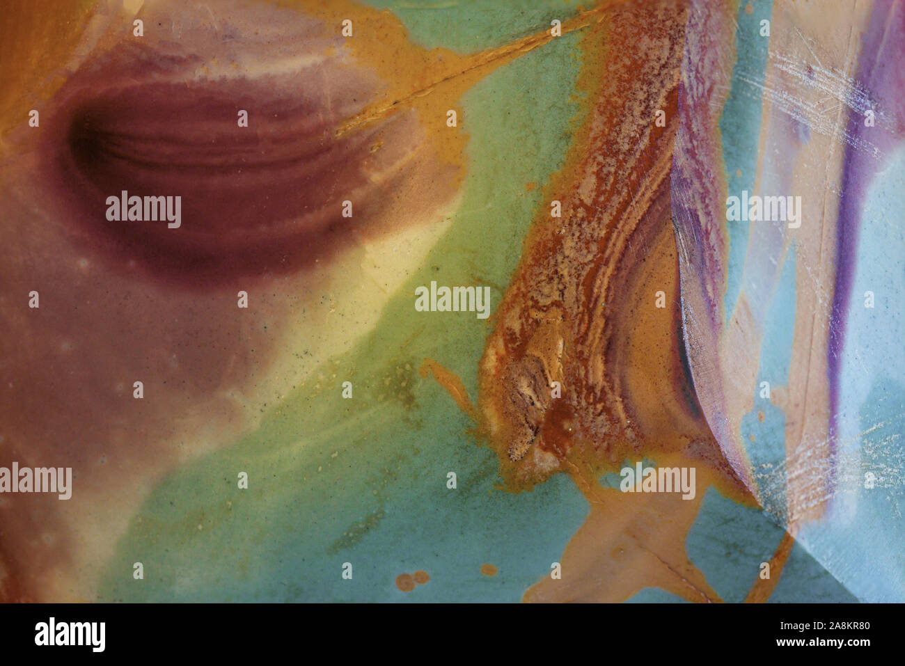 Closeup beautiful colorful jasper a natural gemstone surface Stock ...