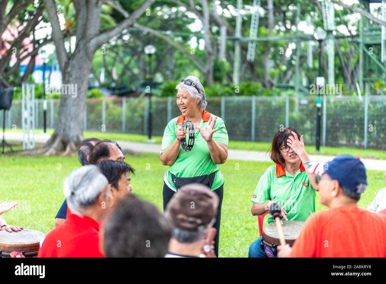 Mature women choir sing hi-res stock photography and images - Alamy