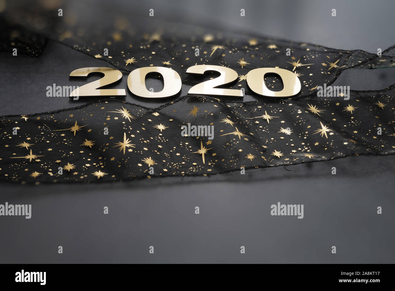 Happy New Year 2020. Symbol from number 2020 on stone background Stock ...