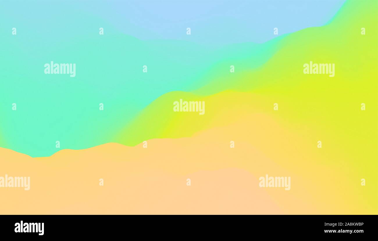 Abstract wavy background with dynamic effect. Color gradients for ...
