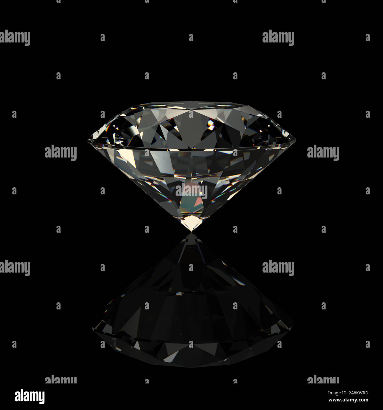 Diamond, Jewel, Gemstone, Black Background Stock Photo - Alamy