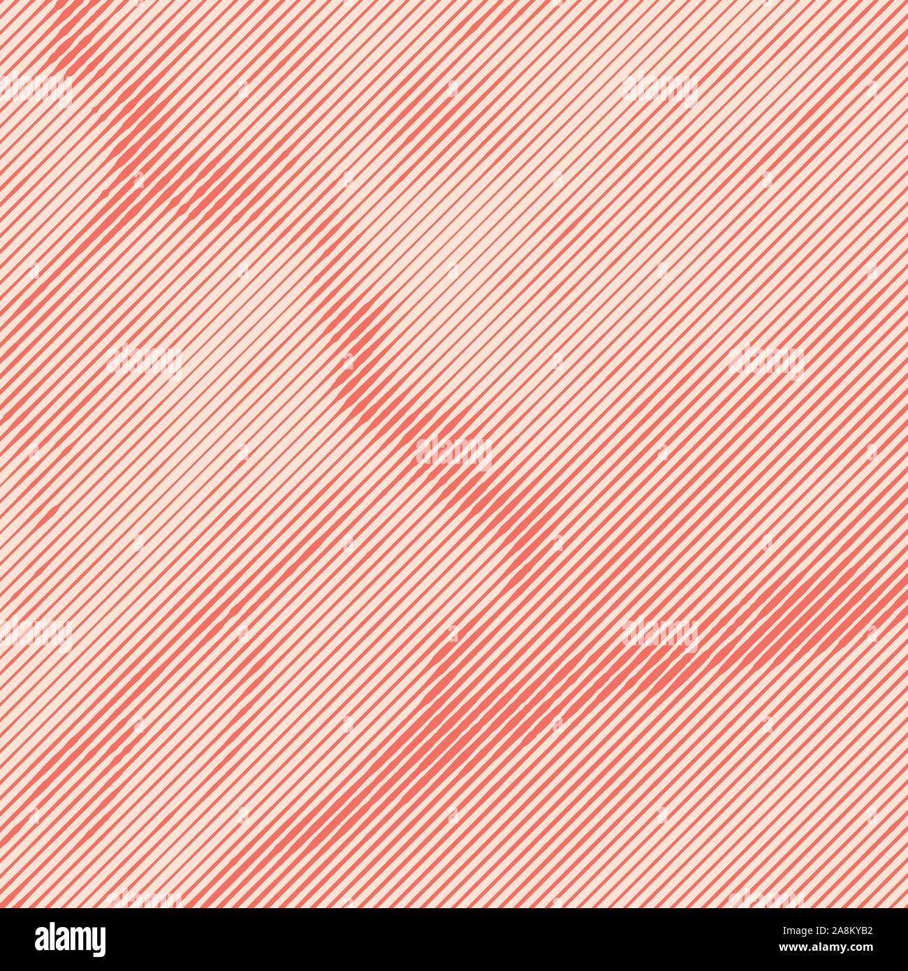 Coral color lines that makes a texture like a marble. Vector background ...