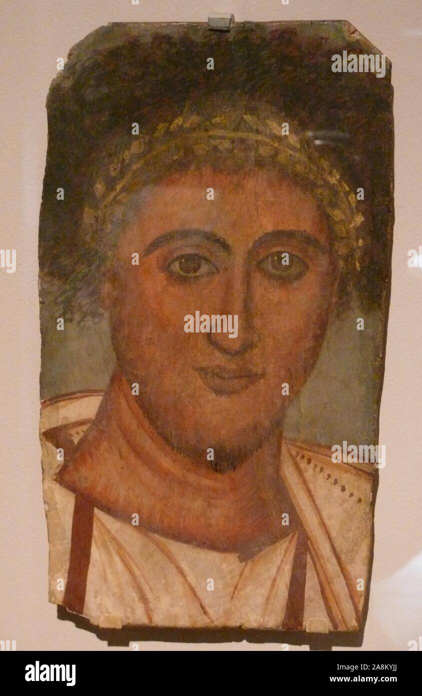 Fayum Portraits. Ancient Greek funeral paintings from 3rd century BC to ...
