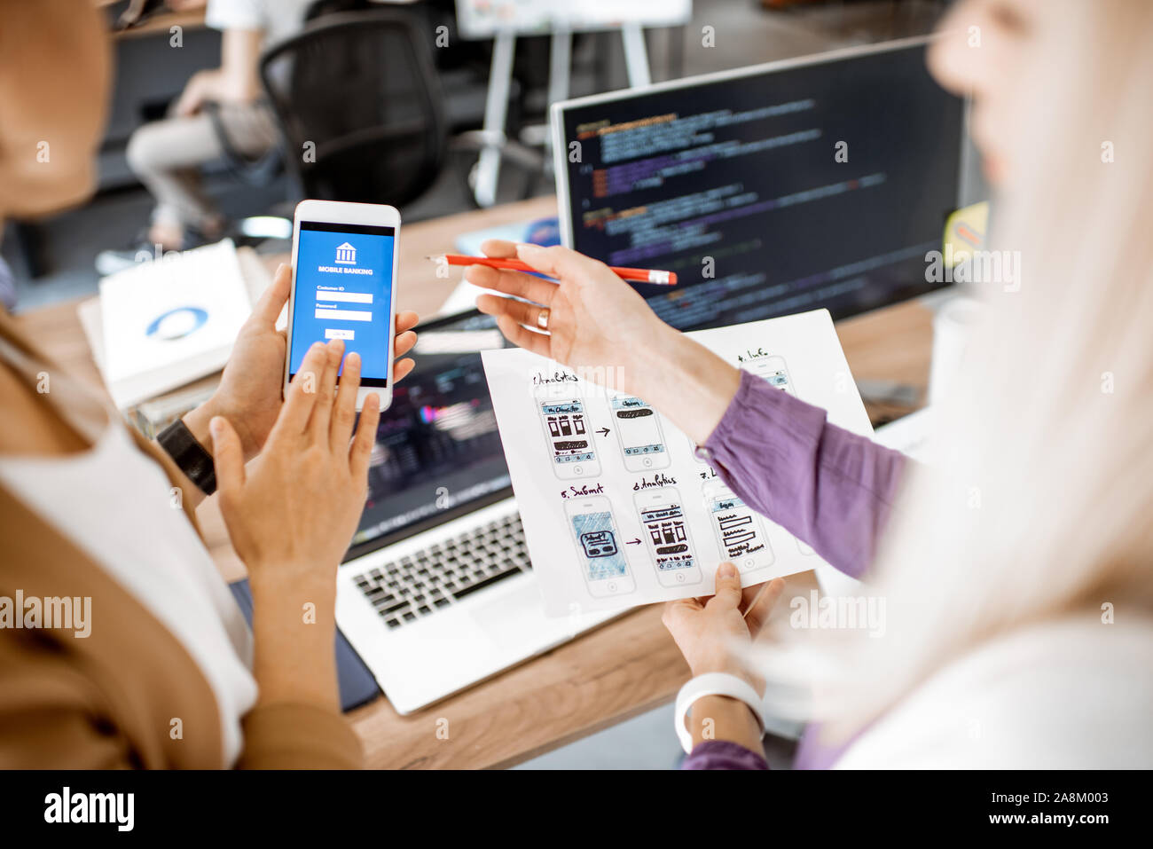 Designing layout hi-res stock photography and images - Alamy