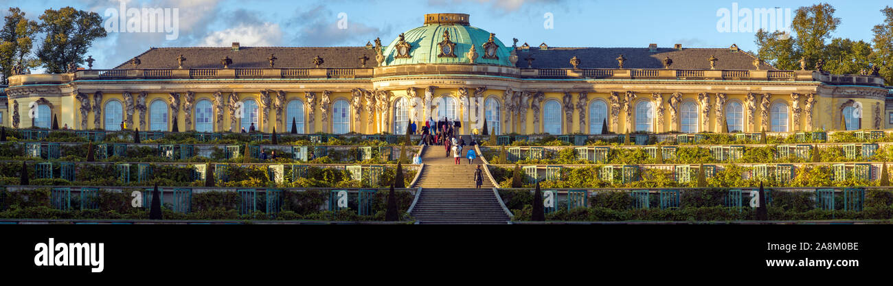 Sanssouci palace gallery hi-res stock photography and images - Alamy