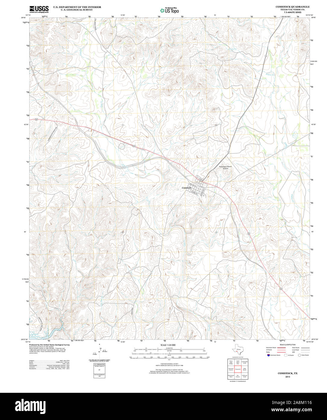 Comstock map Cut Out Stock Images & Pictures - Alamy