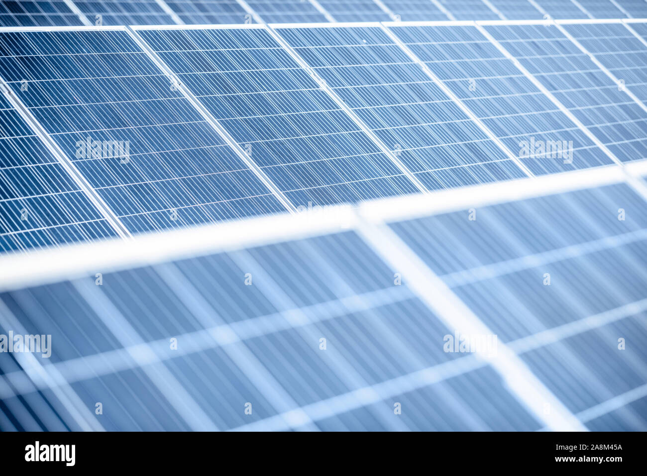 Close-up of solar panels on photovoltaic power plant Stock Photo - Alamy