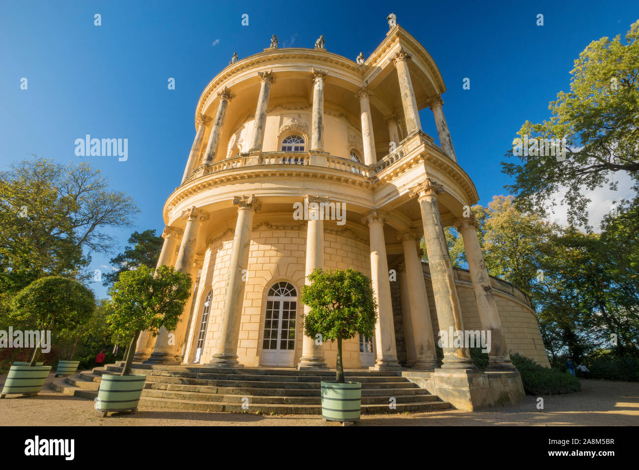 castle in sanssouci park, Potsdam, Germany Stock Photo - Alamy