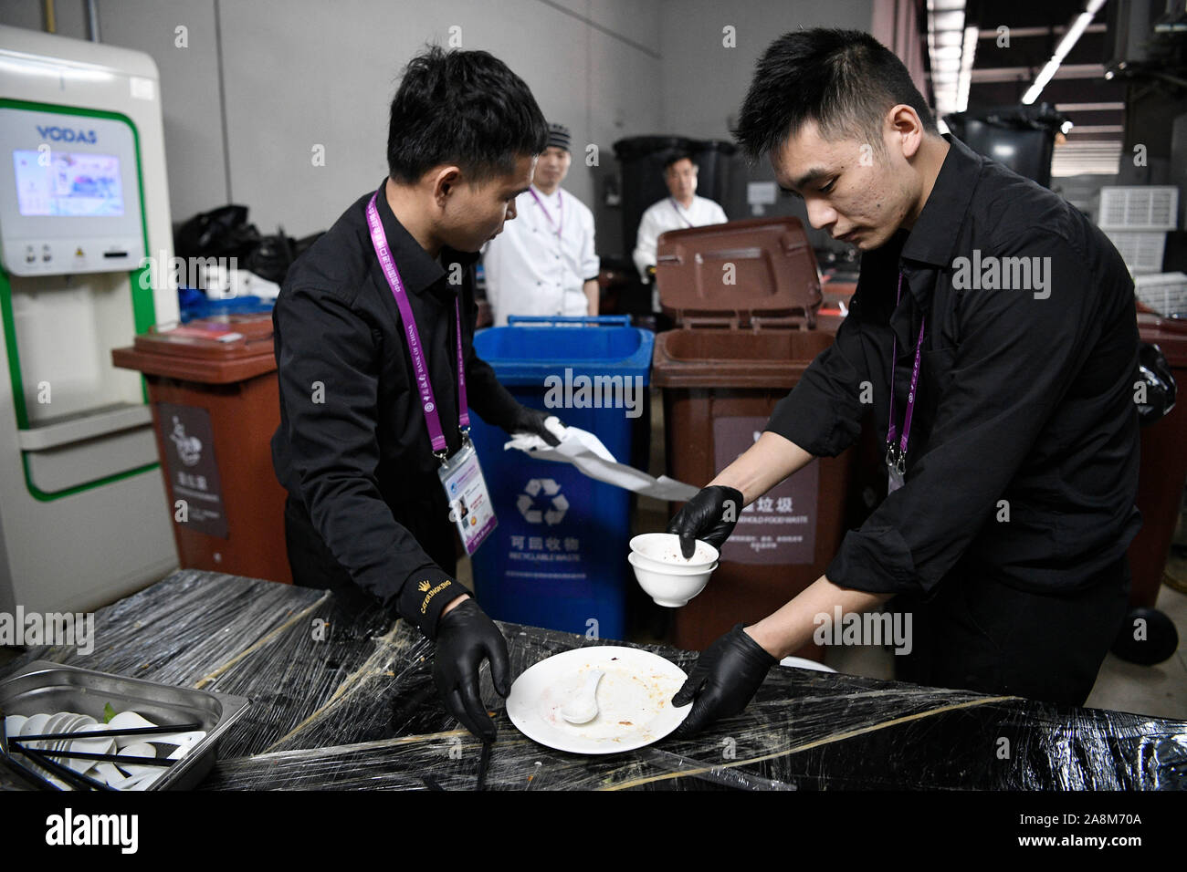 Food waste sorting china hi-res stock photography and images - Alamy
