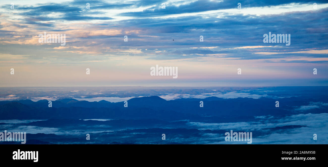 View from the Adam's Peak Stock Photo - Alamy