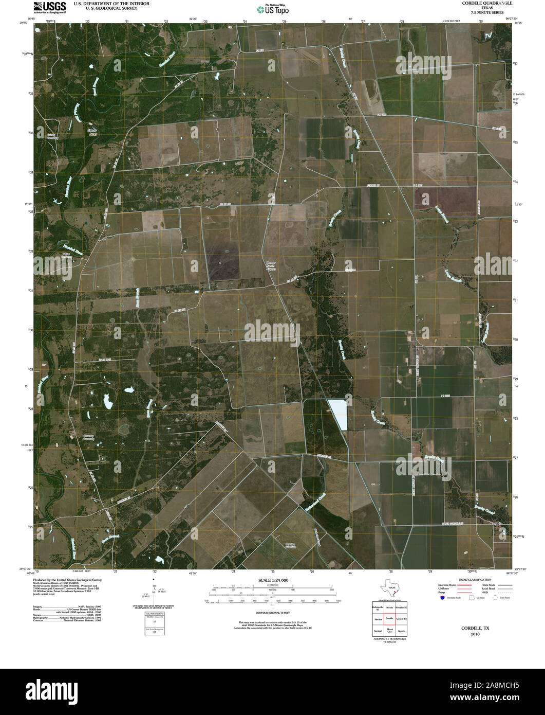 Map of cordele hi-res stock photography and images - Alamy