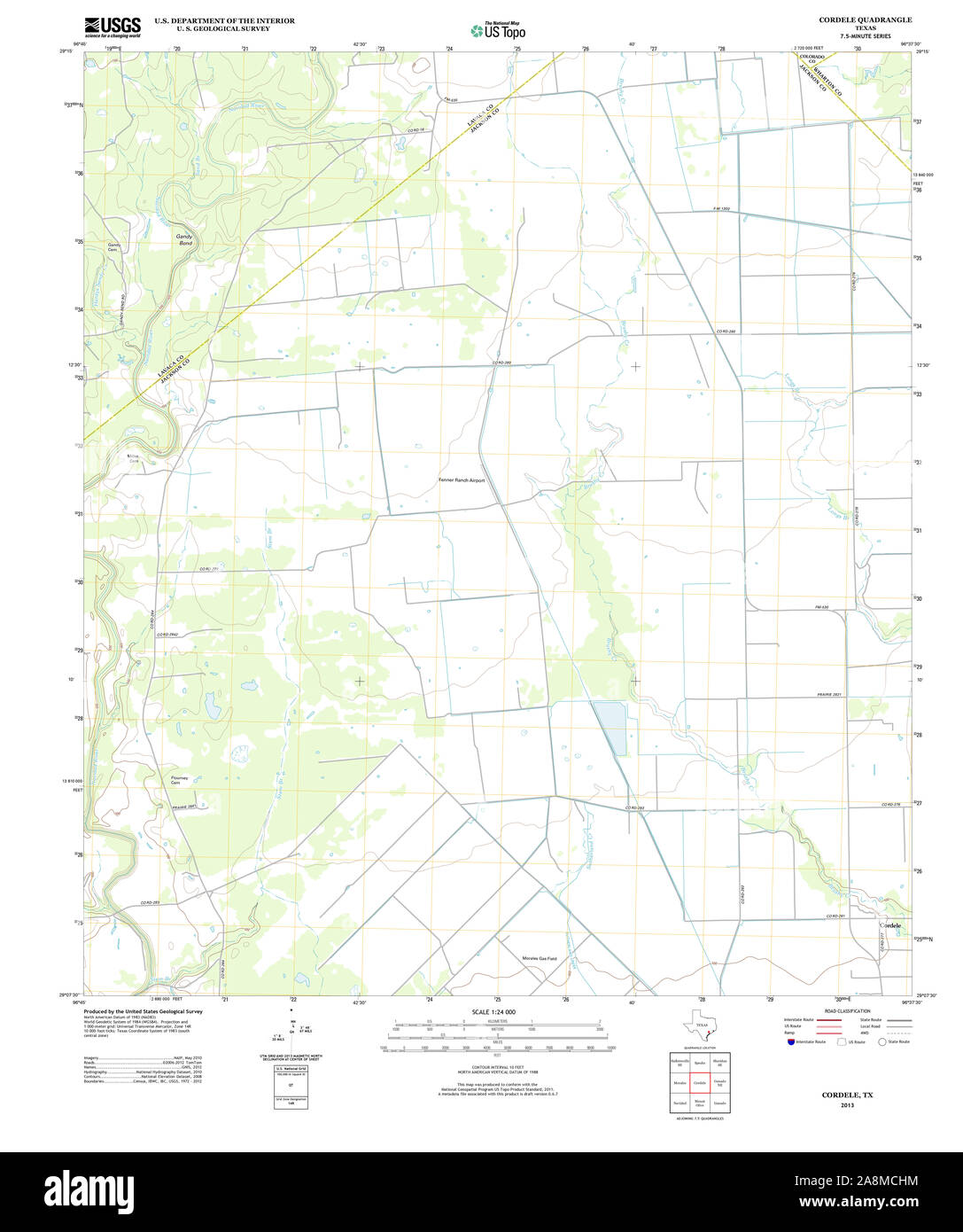 Map of cordele hi-res stock photography and images - Alamy