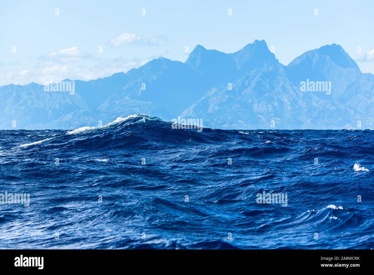 Tahiti volcano hi-res stock photography and images - Alamy