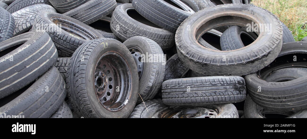 Tire storage yard hi-res stock photography and images - Alamy