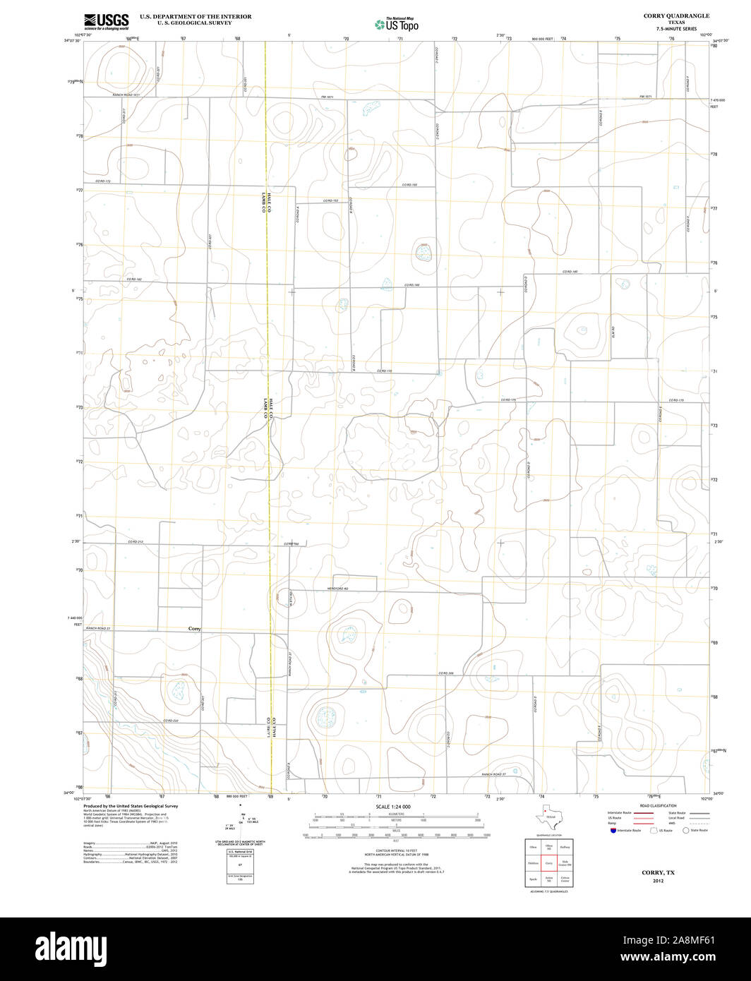 Map of corry hi-res stock photography and images - Alamy