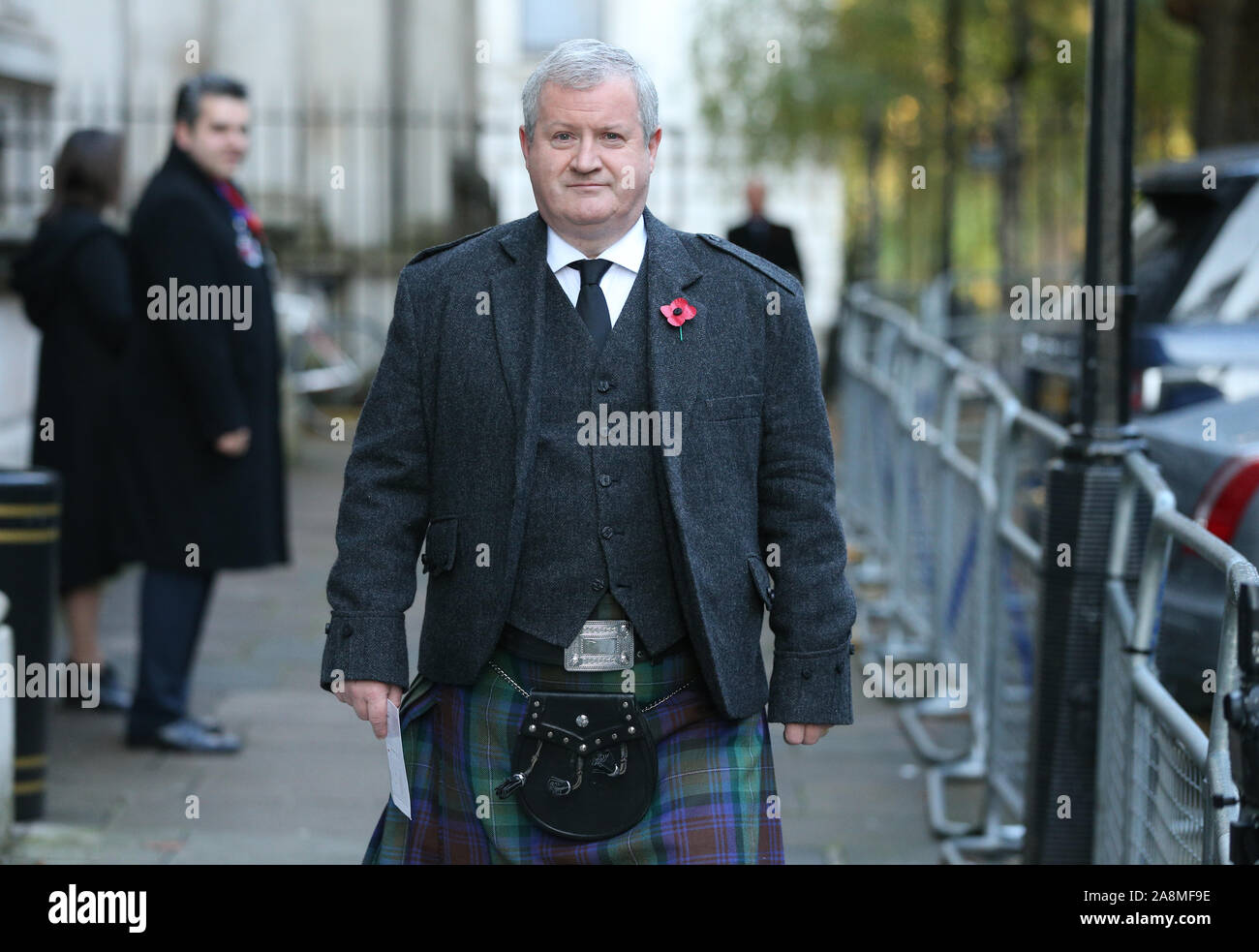 SNP Westminster leader Ian Blackford in Downing Street arriving for the ...