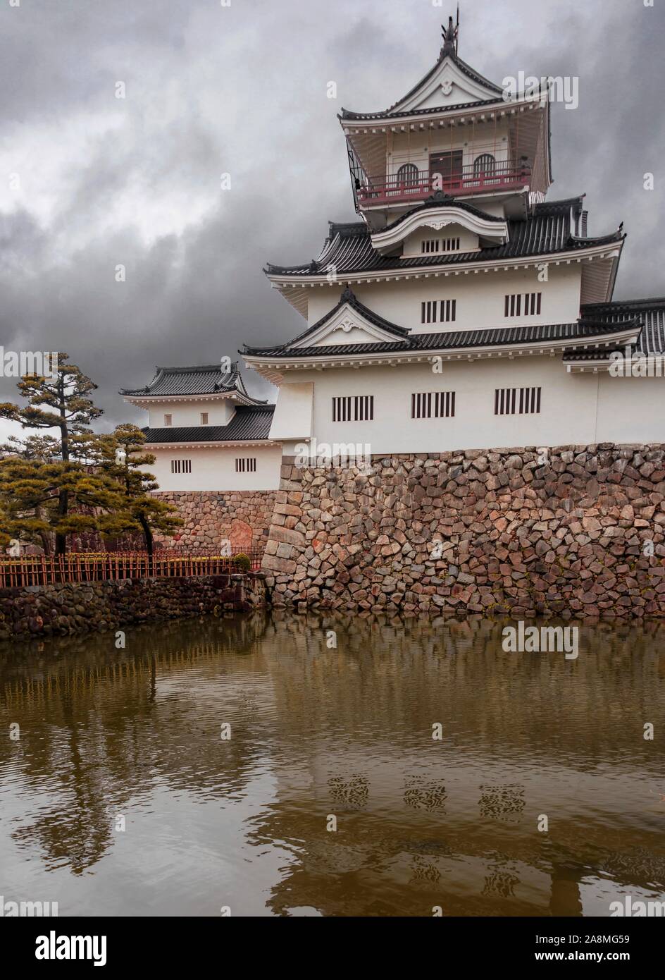 Japanese Castle, Toyama Castle, Toyama, Japan Stock Photo - Alamy