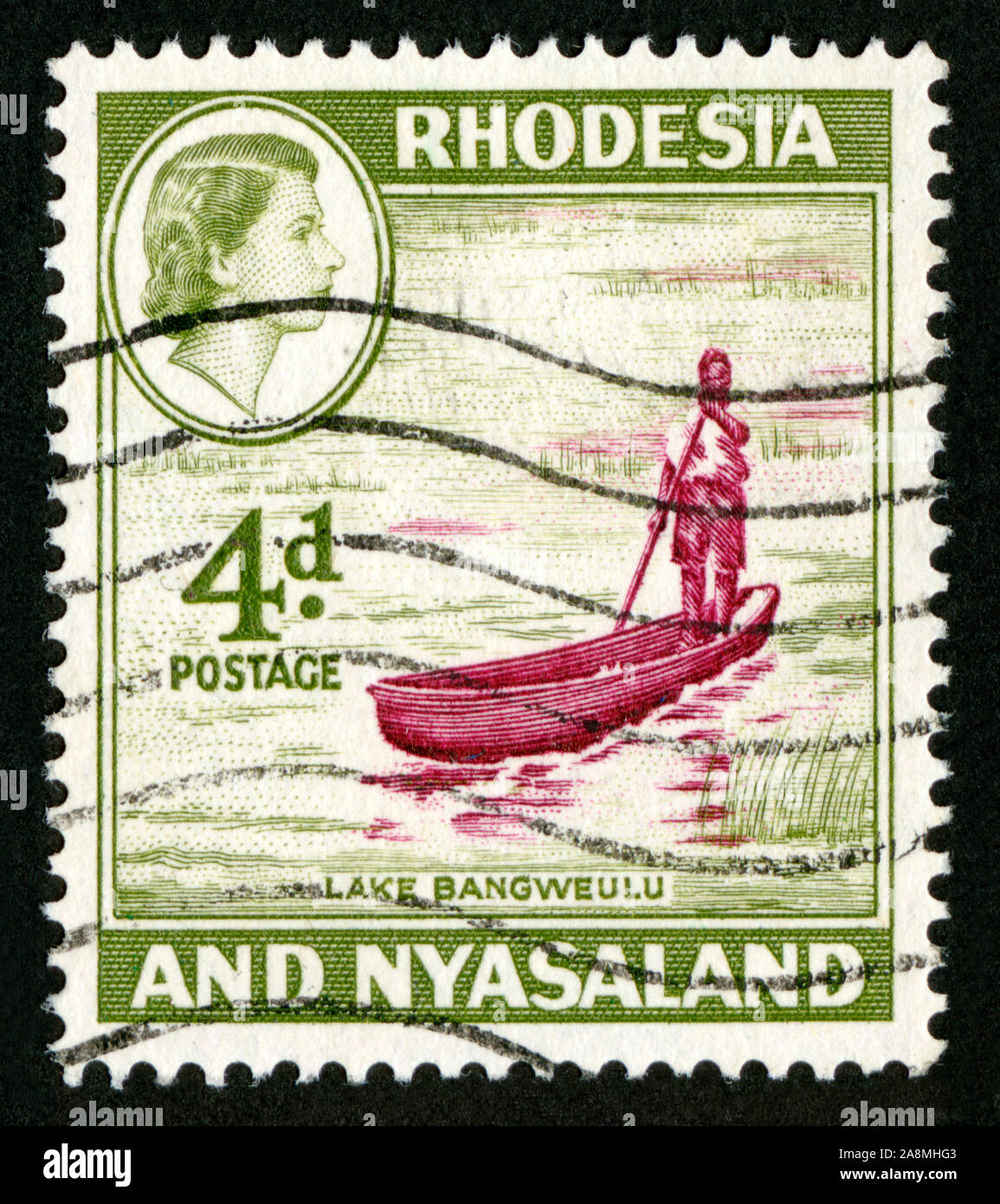 Stamp rhodesia and nyasaland hi-res stock photography and images - Alamy
