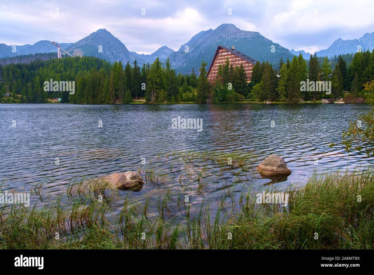 Lake strbske pleso high tatra hi-res stock photography and images - Alamy