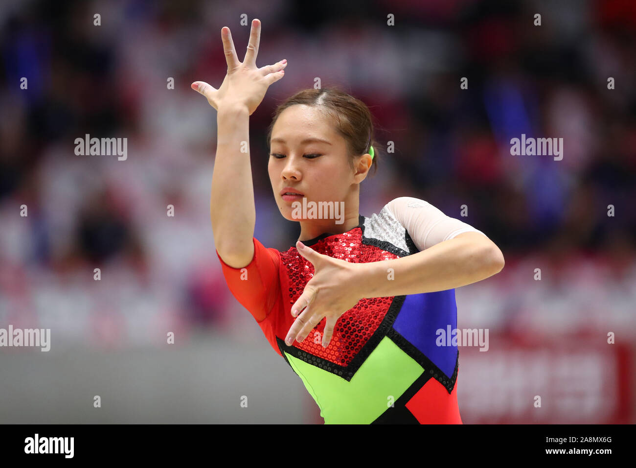 Takasaki Arena, Gunma, Japan. 9th Nov, 2019. Natsumi Hanashima ...