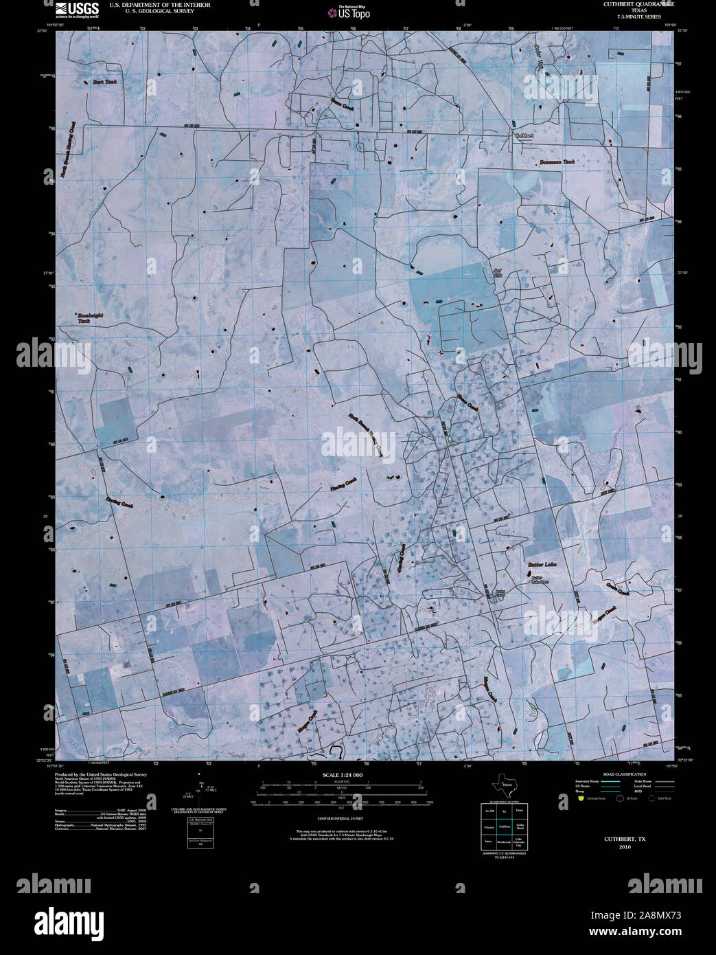Cuthbert map hi-res stock photography and images - Alamy