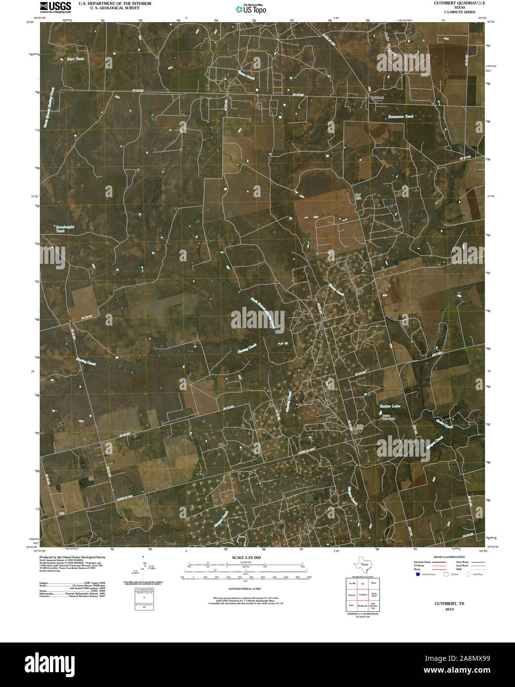 Cuthbert map hi-res stock photography and images - Alamy