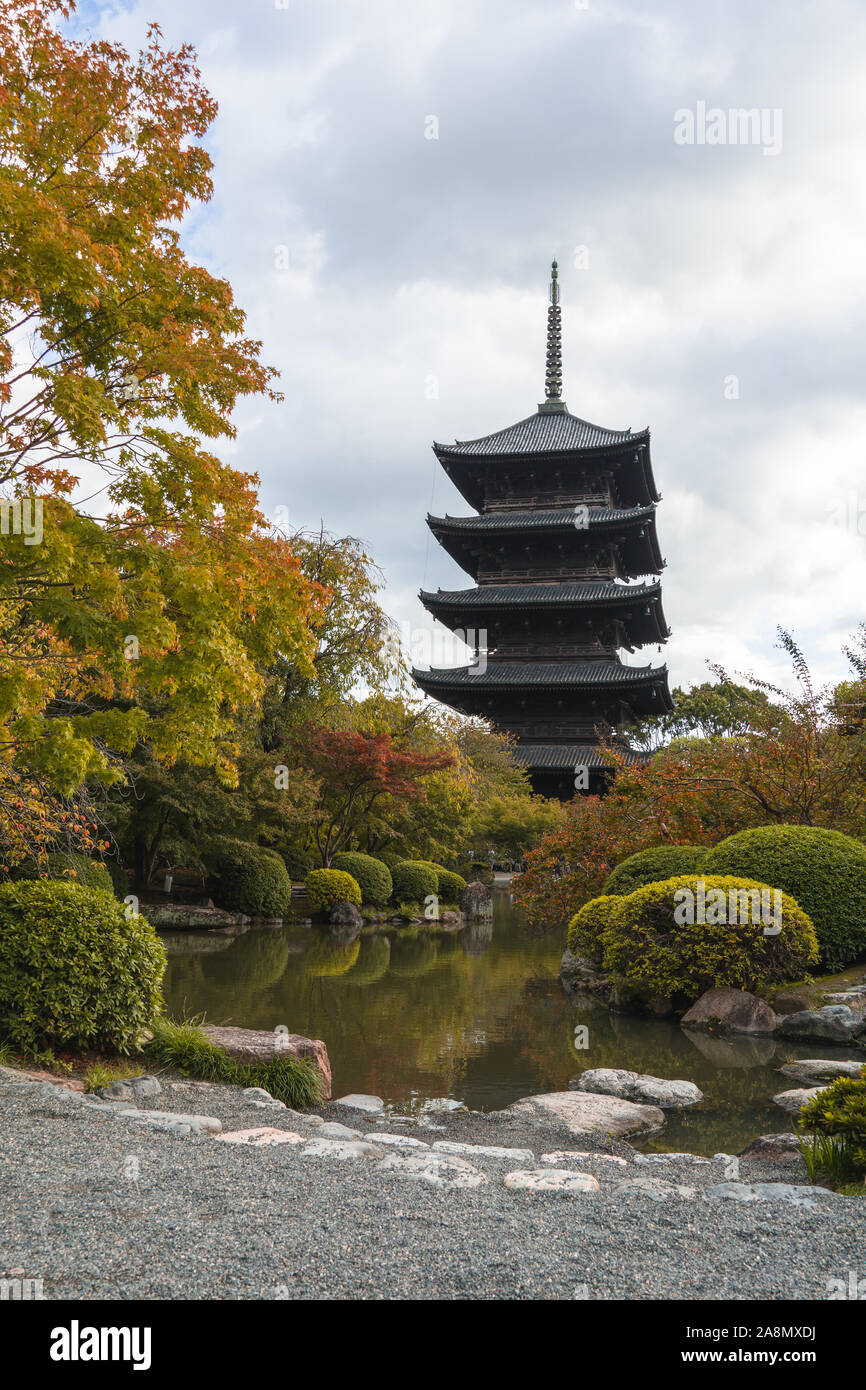 Toji temple a world heritage site in Kyoto, Japan Stock Photo - Alamy