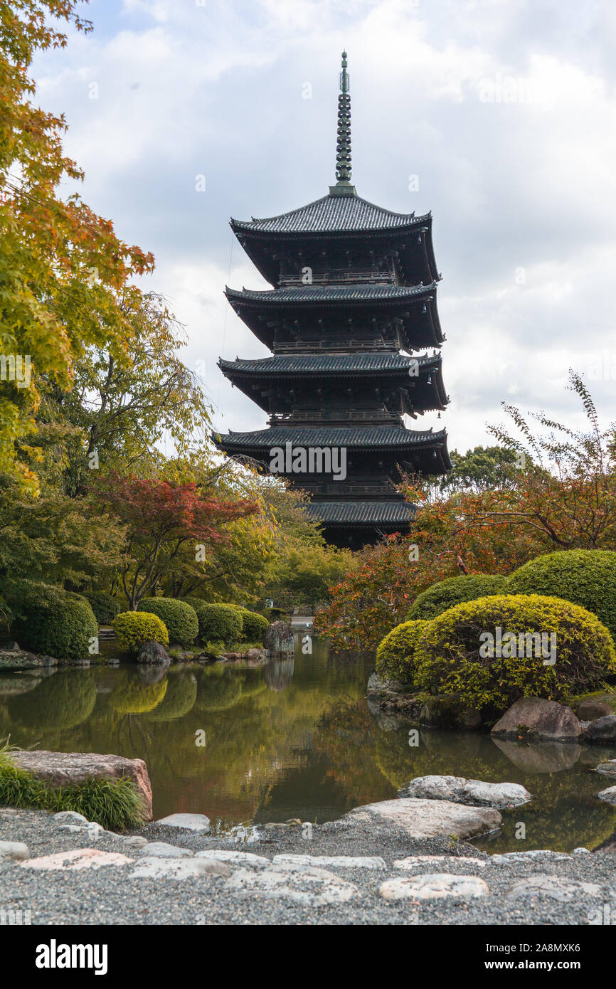 Toji temple a world heritage site in Kyoto, Japan Stock Photo - Alamy