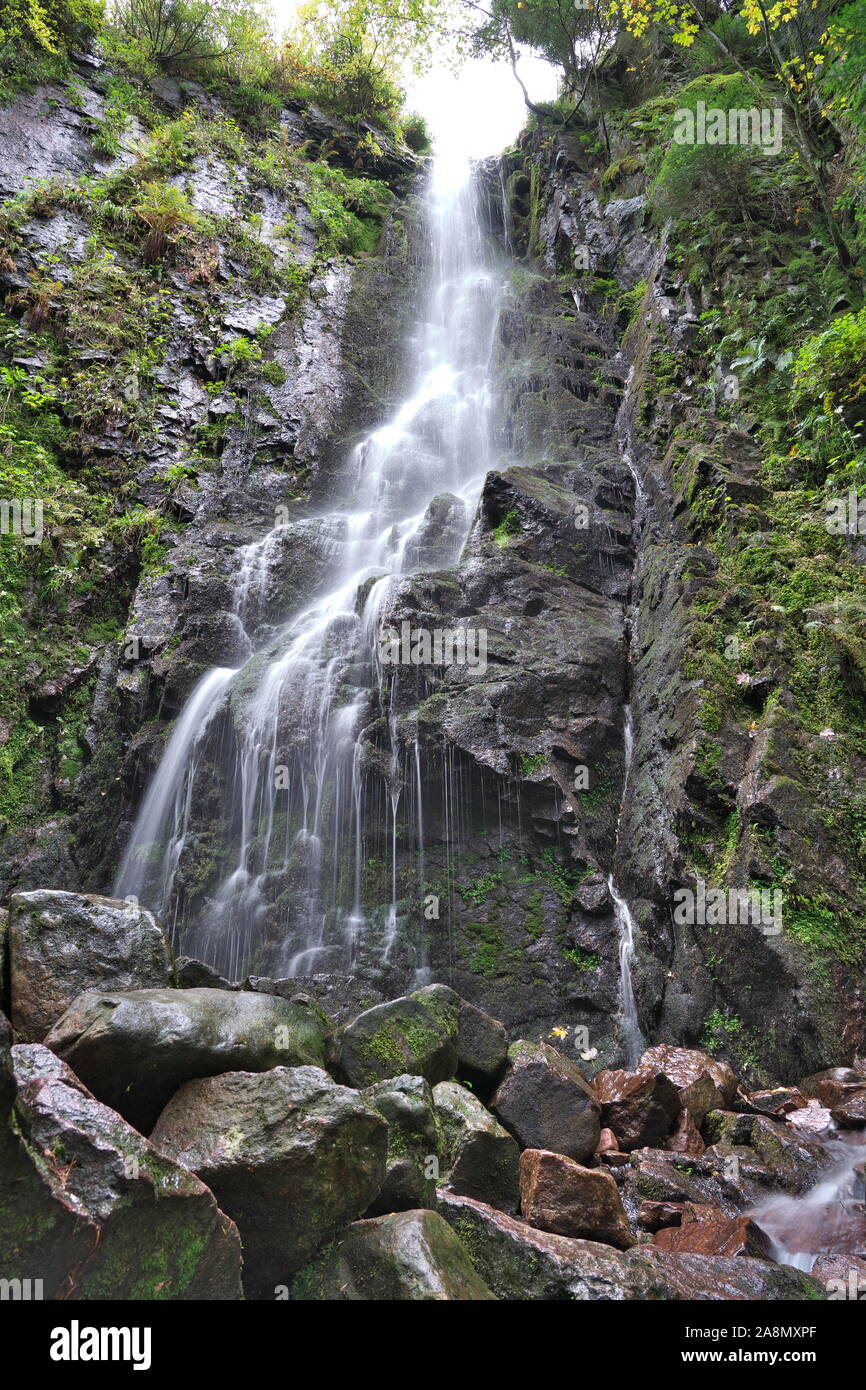 Beautiful Waterfall in the Black Forrest Stock Photo - Alamy
