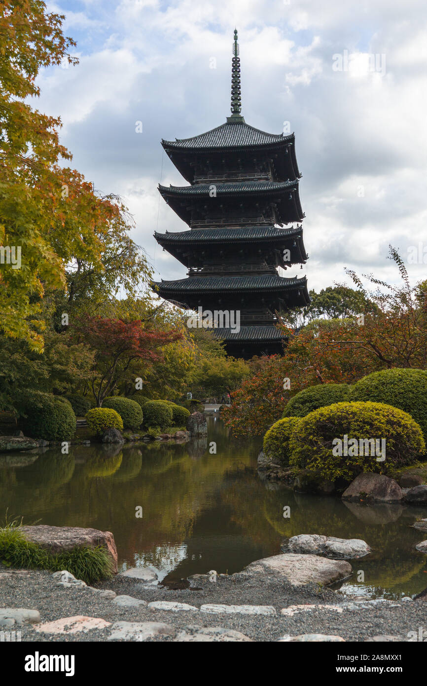 Toji temple a world heritage site in Kyoto, Japan Stock Photo - Alamy
