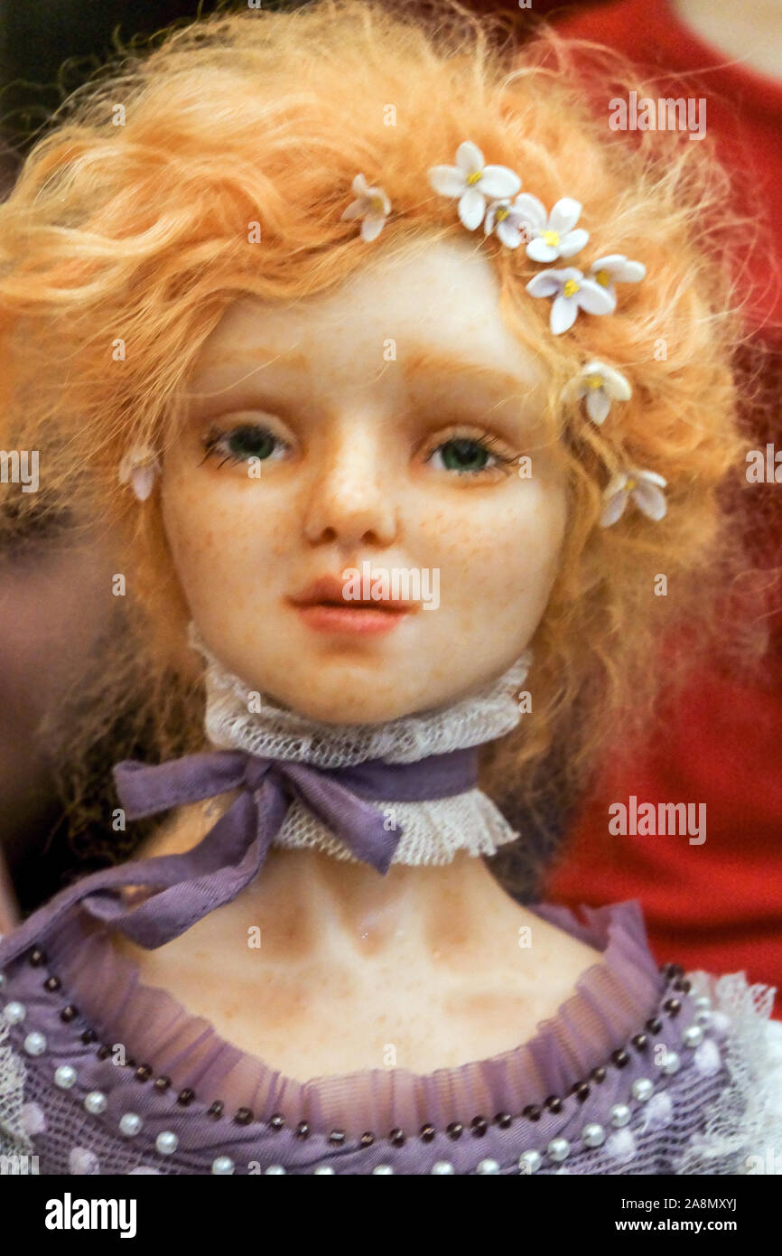 Art doll portrait Stock Photo - Alamy