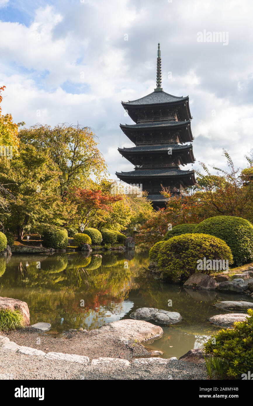 Toji temple a world heritage site in Kyoto, Japan Stock Photo - Alamy