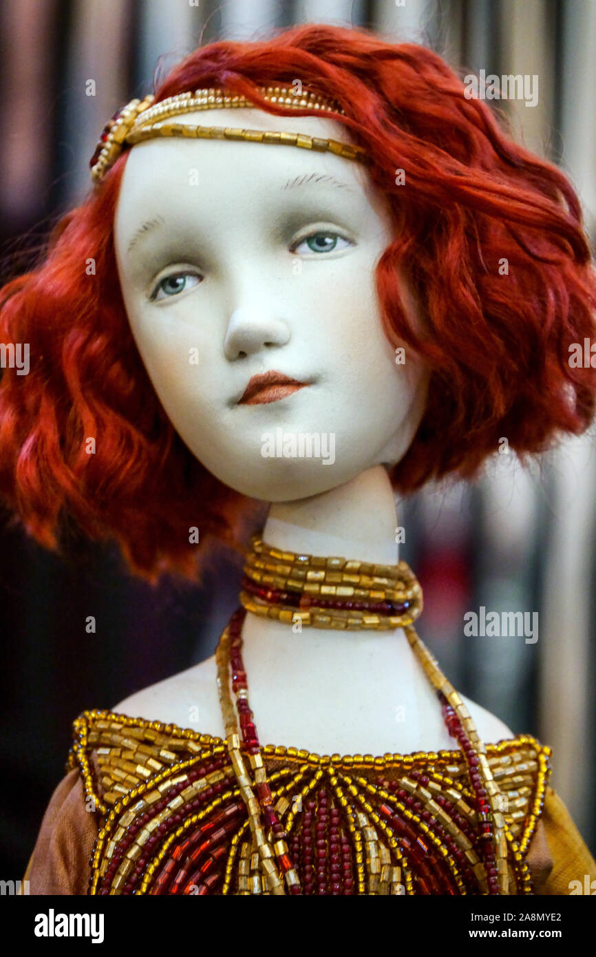 Art doll inspired by the 1930s Stock Photo - Alamy