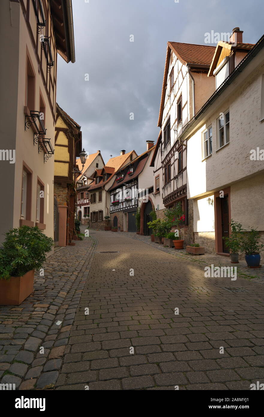 Beautiful Weinheim City Stock Photo - Alamy