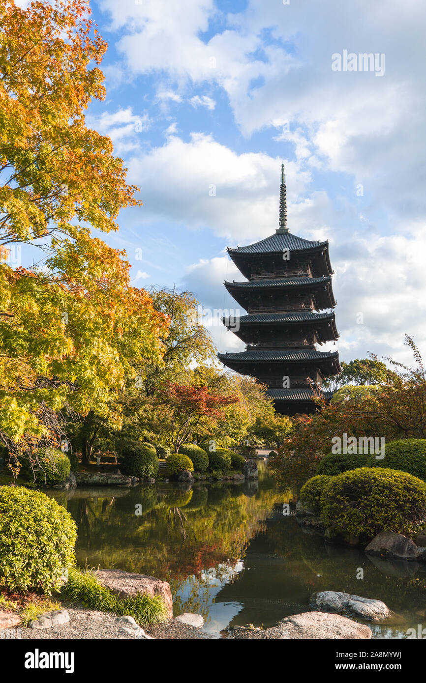 Toji temple a world heritage site in Kyoto, Japan Stock Photo - Alamy