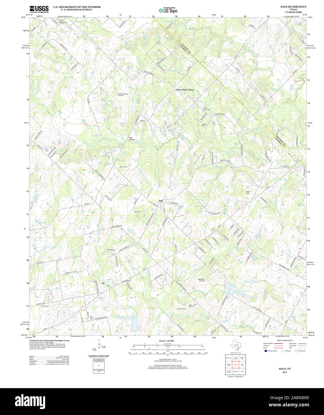 Map of dale Cut Out Stock Images & Pictures - Alamy
