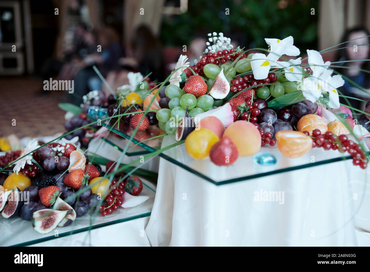 Frozen runner beans spilled from the pack isolated on white Stock Photo ...