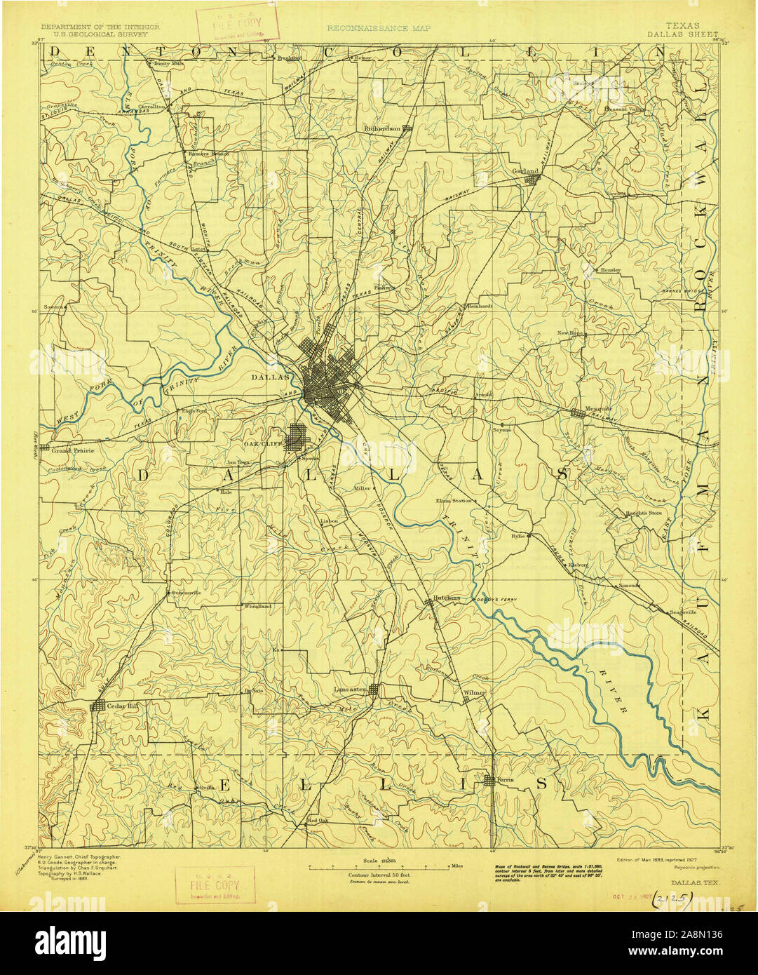 Dallas tx map hi-res stock photography and images - Alamy