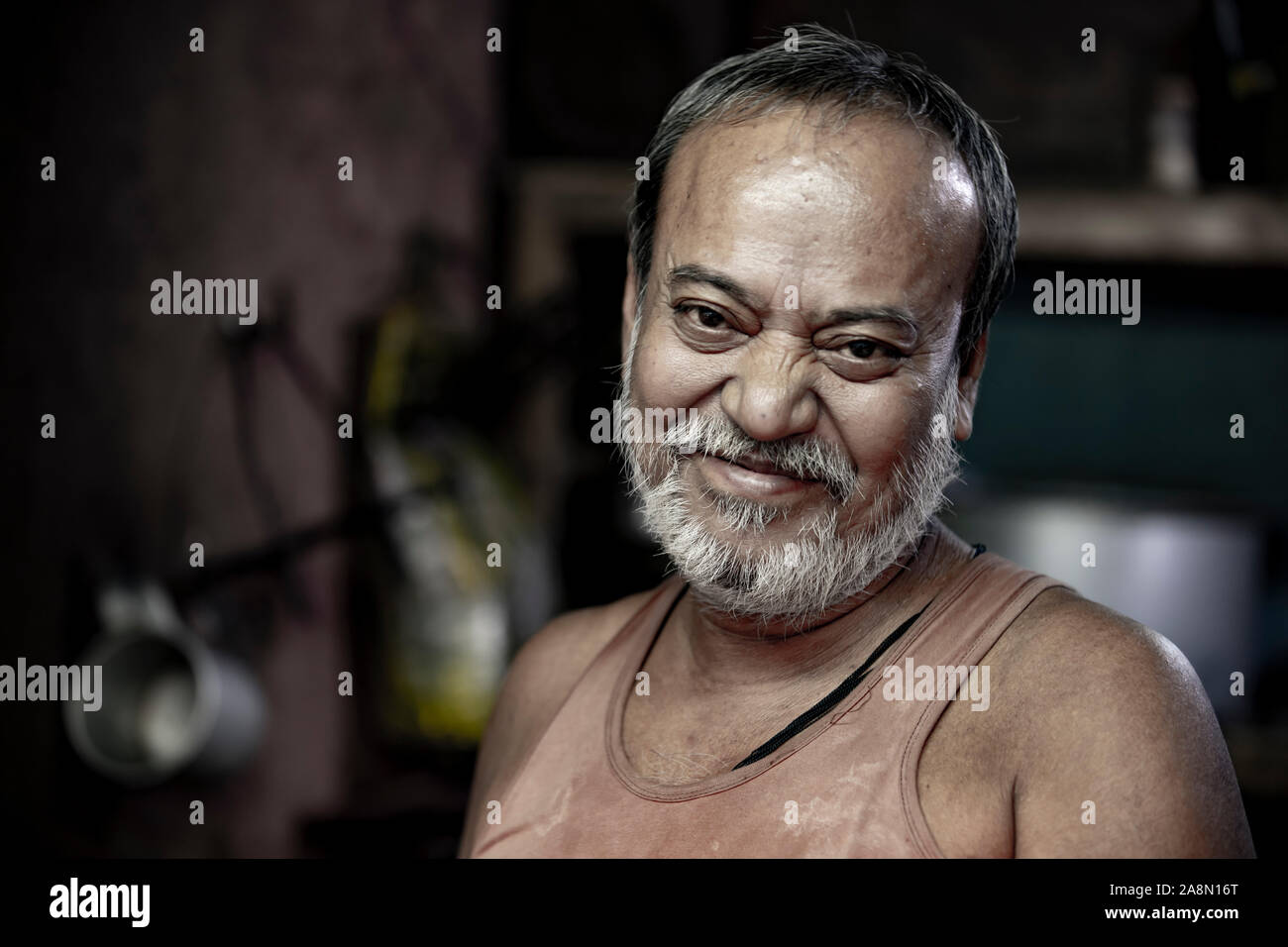 Kolkata , west Bengal , India months of September 2019: Portrait of ...