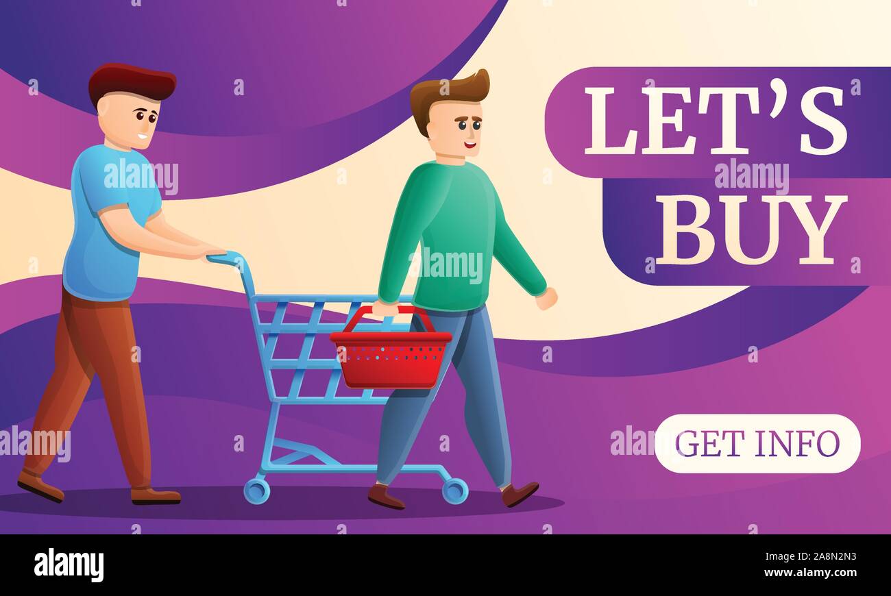 Lets go shopping Stock Vector Images - Alamy