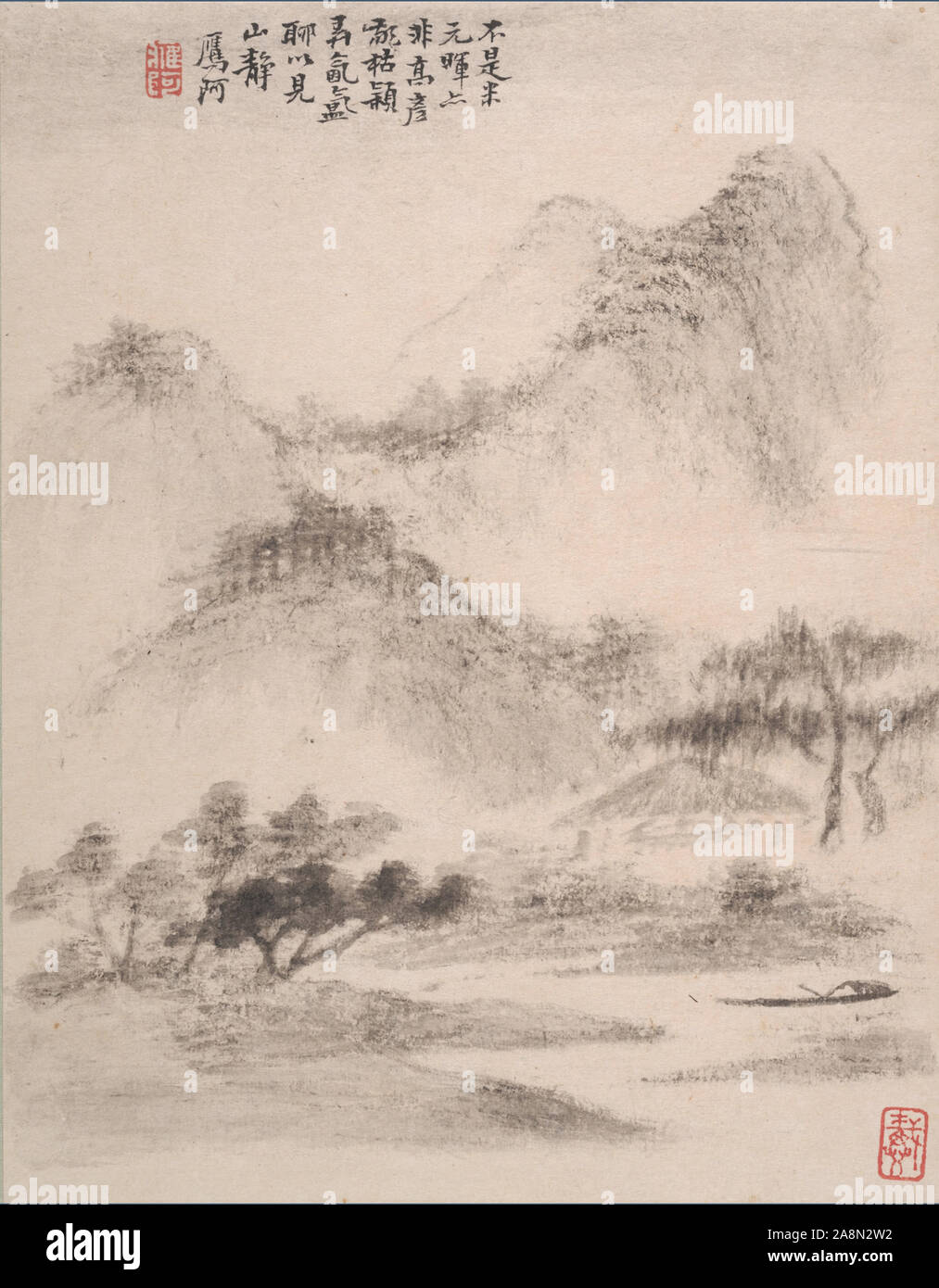 Ancient traditional Chinese painting Stock Photo - Alamy