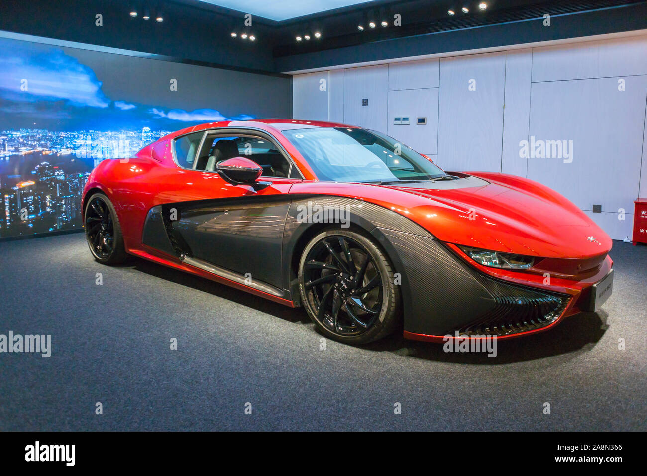 Chinese car showroom hi-res stock photography and images - Alamy