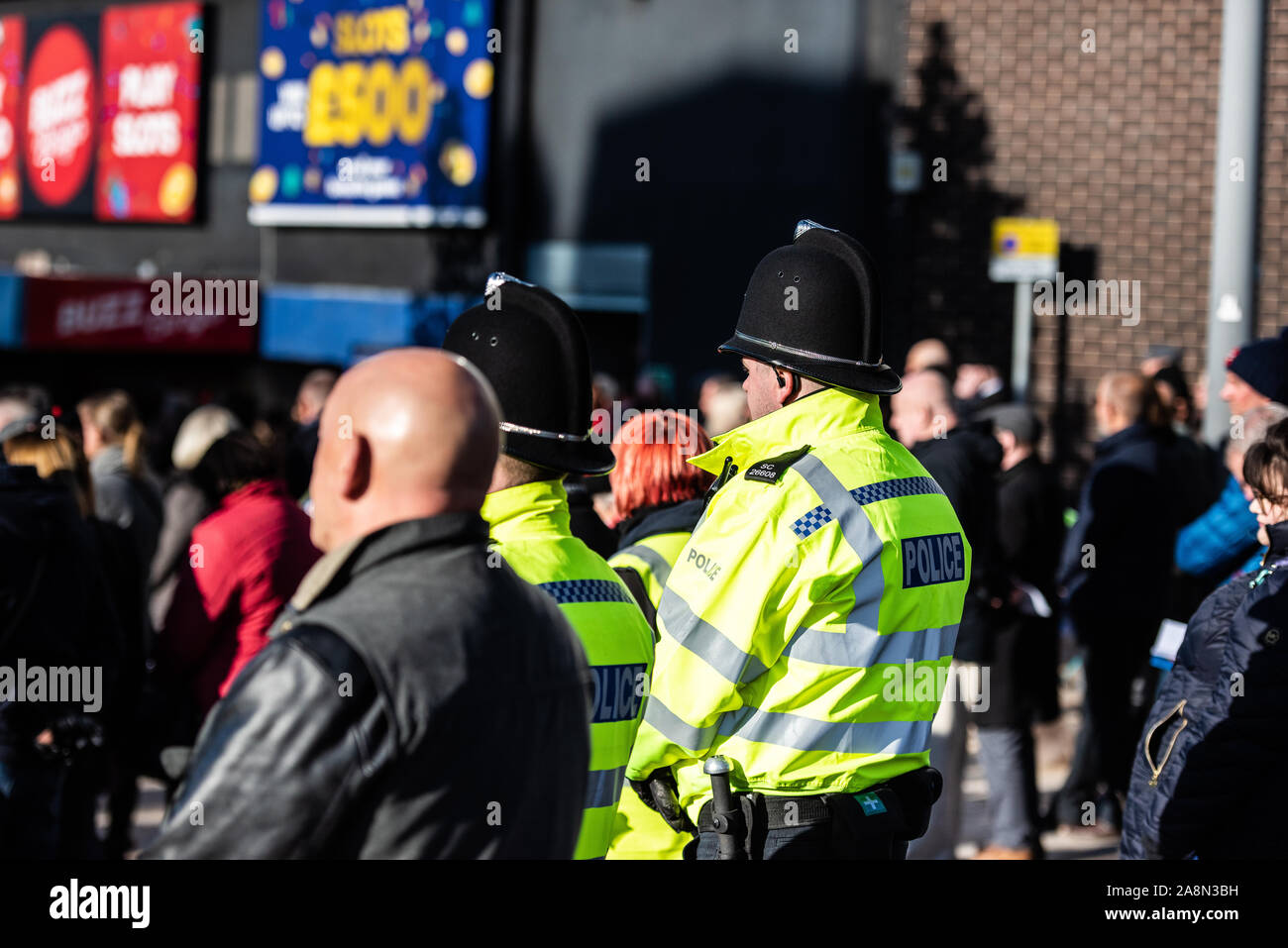 Policing a parade hi-res stock photography and images - Alamy