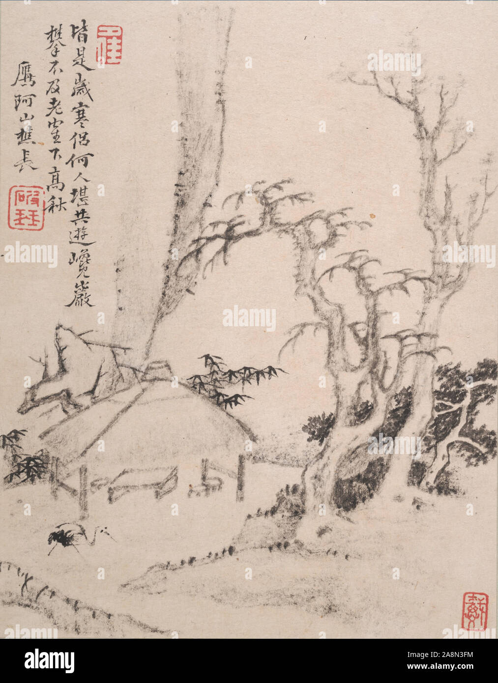 Ancient traditional Chinese painting Stock Photo - Alamy