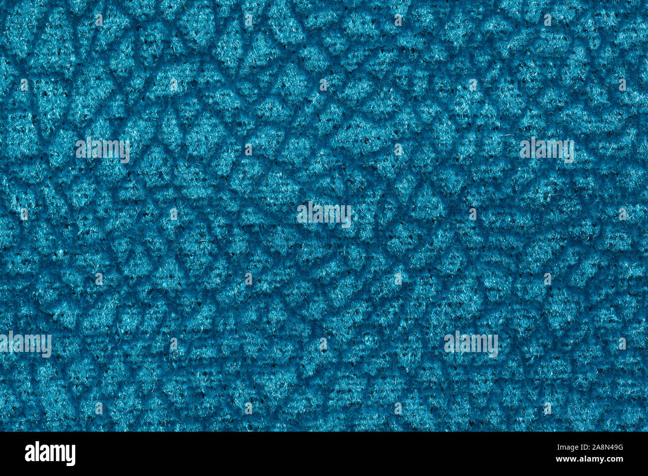 Saturated fabric texture in shiny blue colour Stock Photo - Alamy