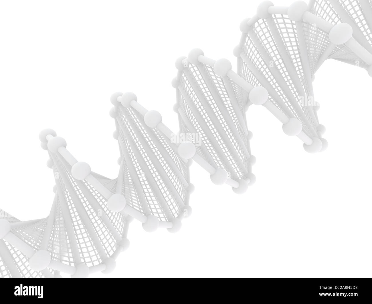 DNA chain. Abstract scientific background. Beautiful illustraion ...