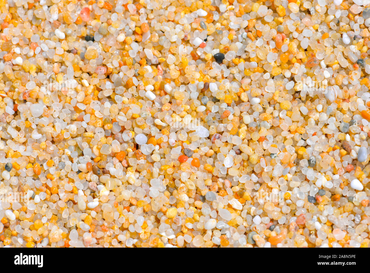colorful sand on the shore, detail Stock Photo - Alamy