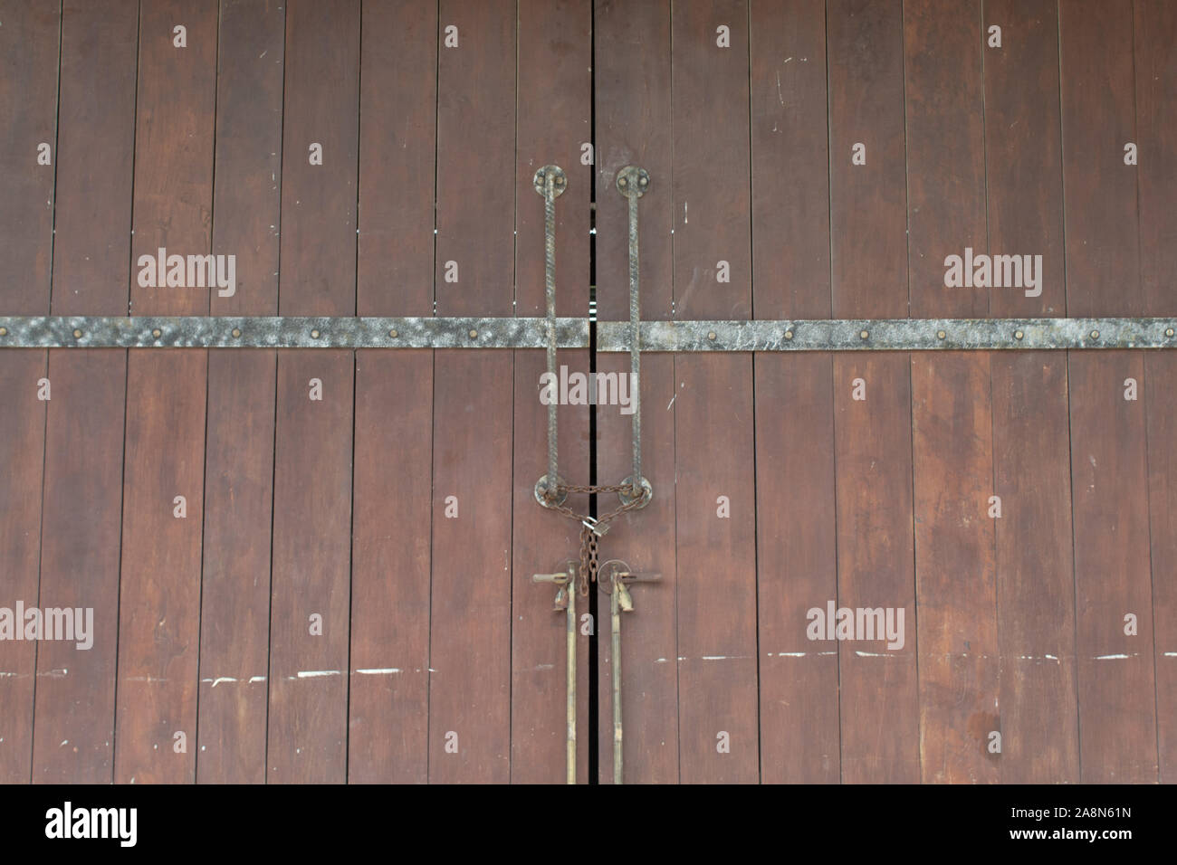 Solid wood pattern Used as a background Stock Photo - Alamy